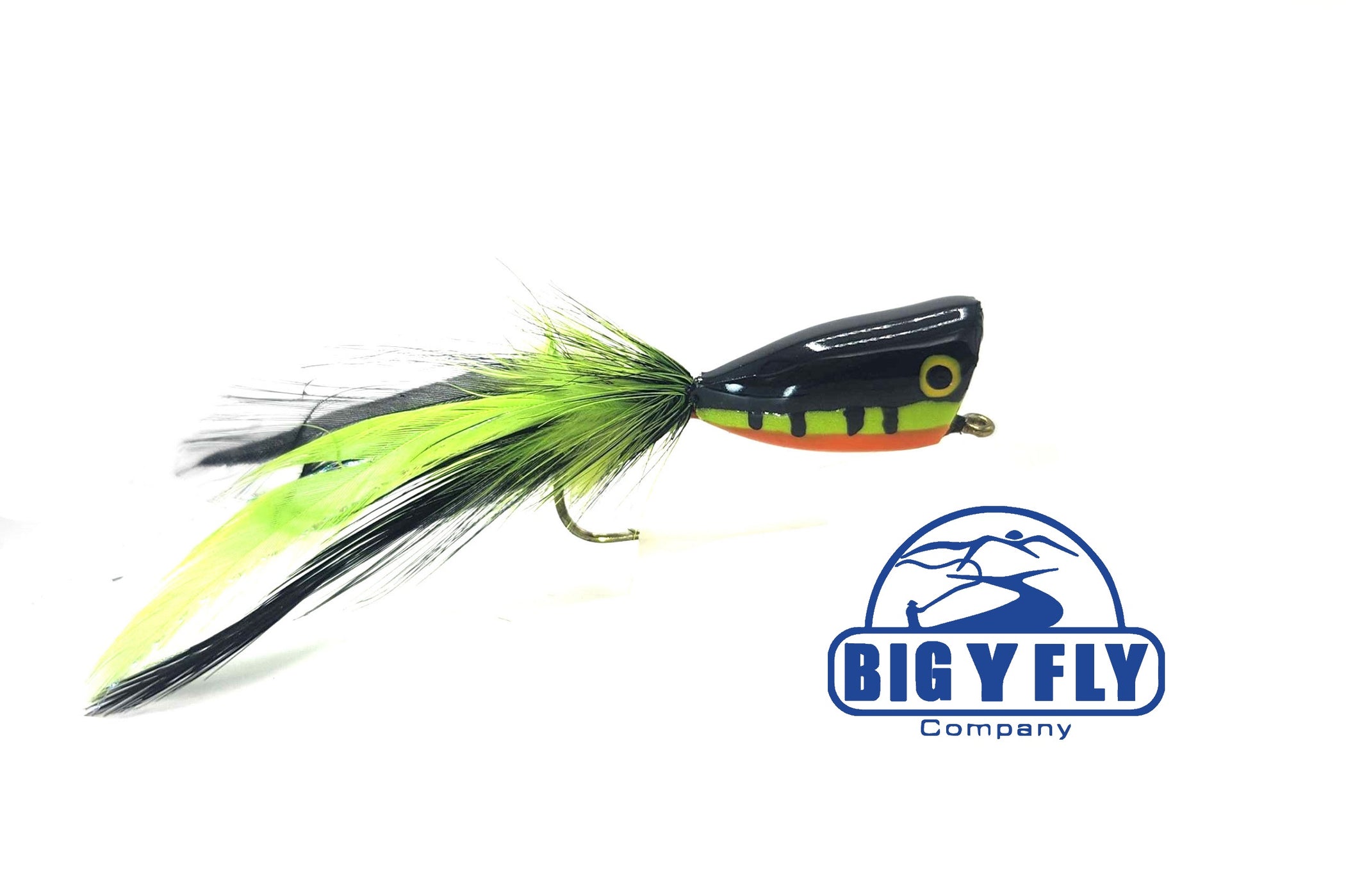 Bass Popper-Bass Flies-BigYFlyCo.com — Big Y Fly Co