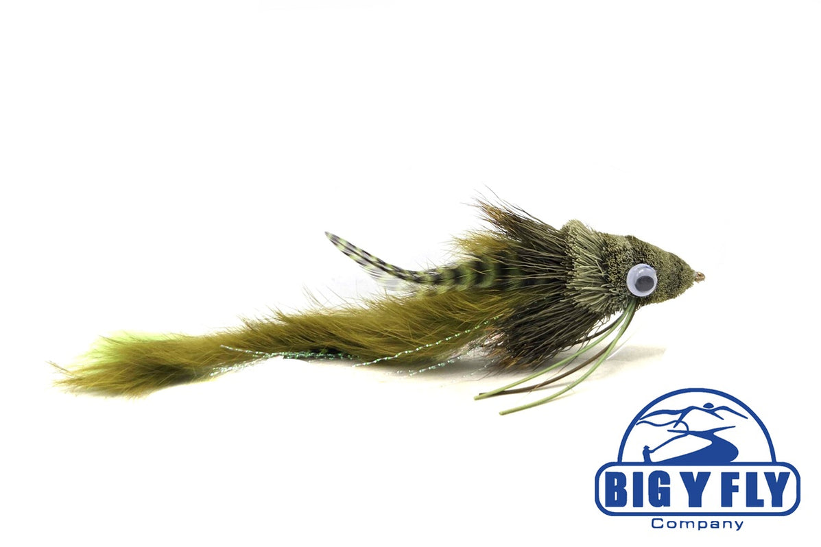 Swimming Water Dog-Bass Flies-BigYFlyCo.com — Big Y Fly Co