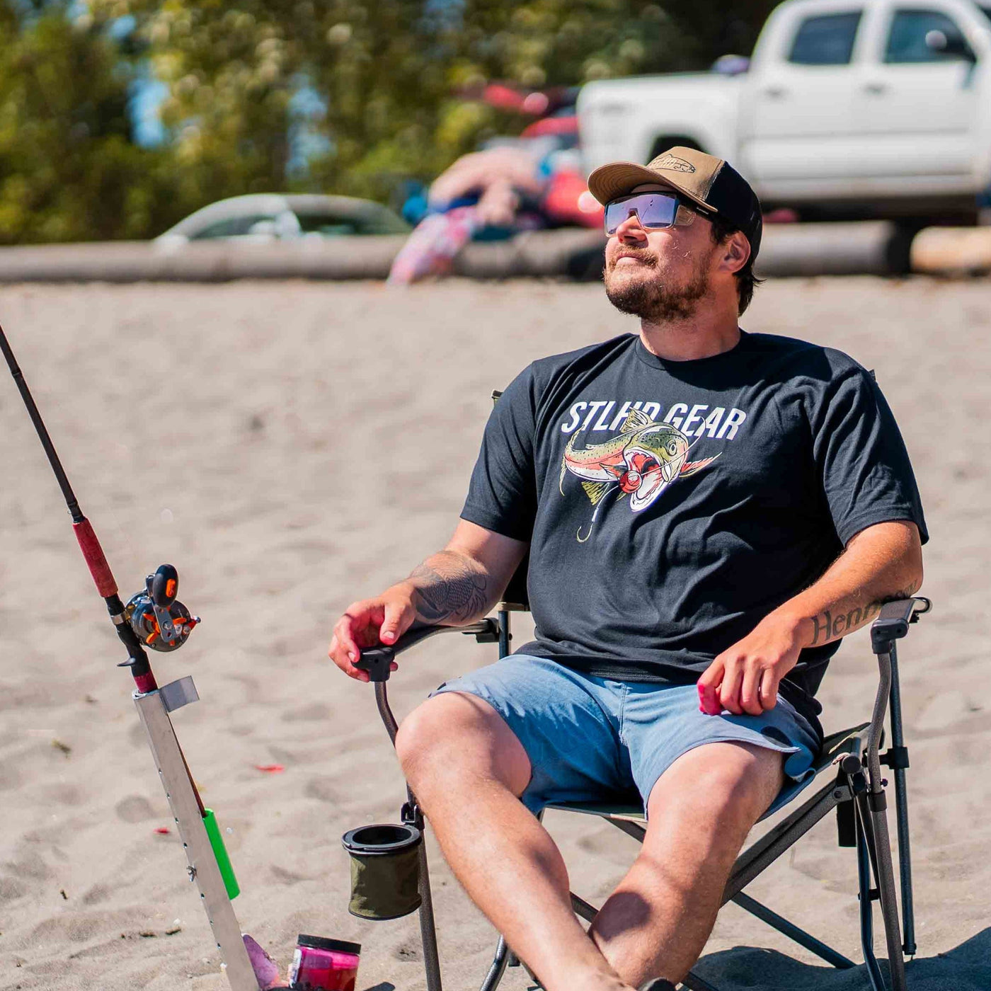 STLHD Men’s Chomper T-Shirt — Big Y Fly Co