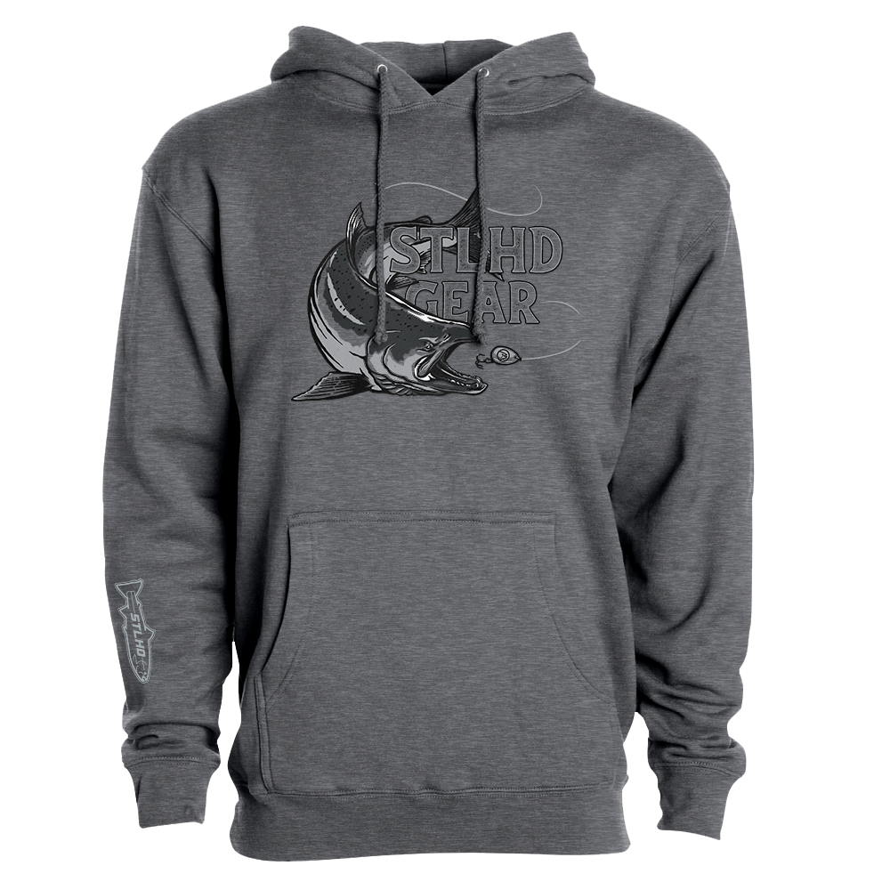 STLHD Men’s King Salmon Premium Hoodie — Big Y Fly Co