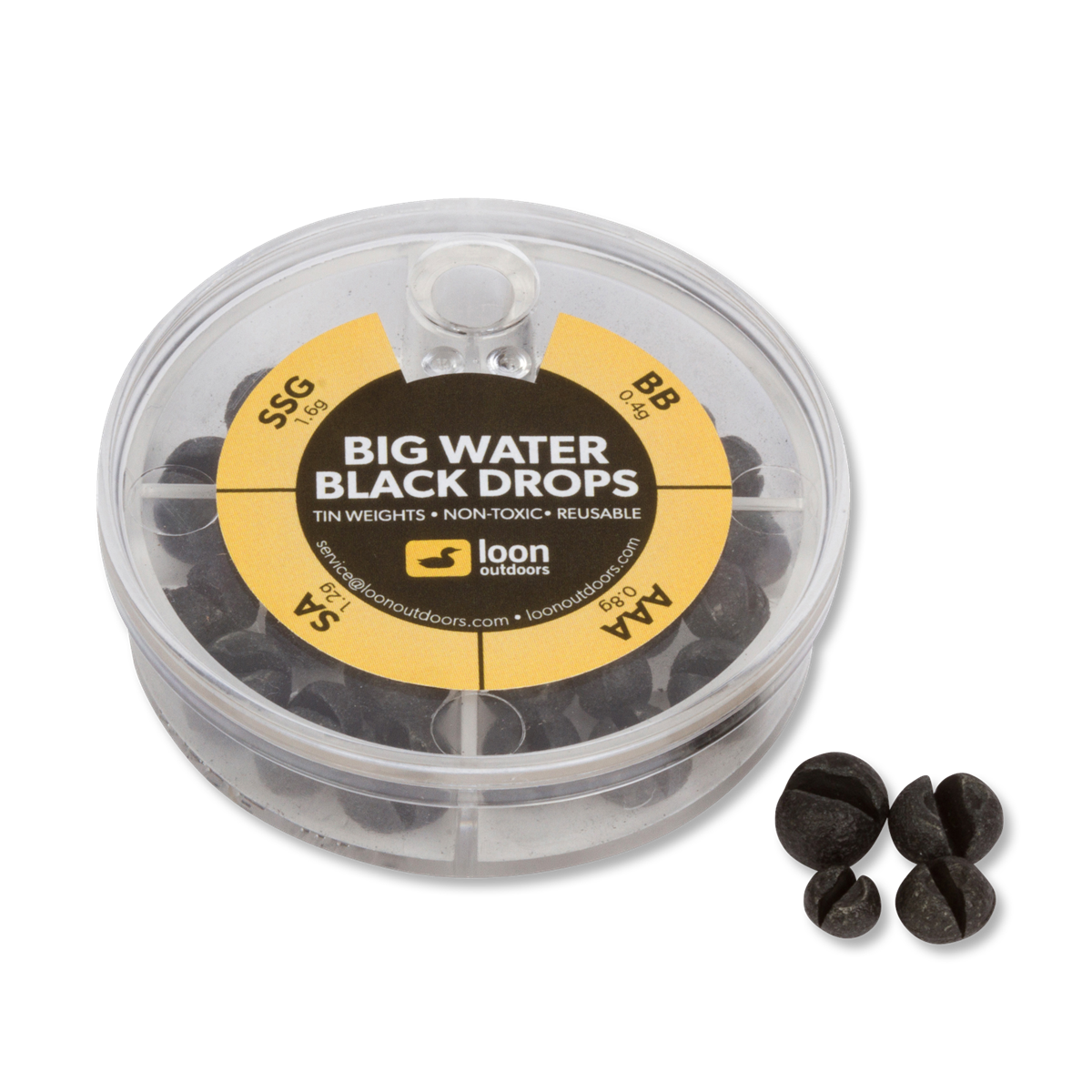 Loon Black Drop - 4 Division — Big Y Fly Co