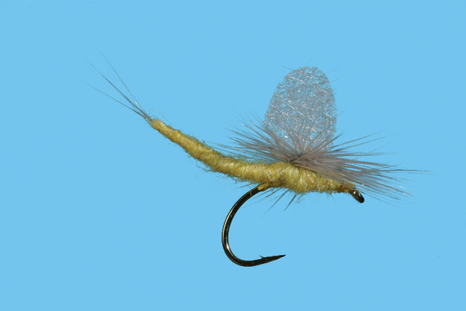 Parachute Extended Body PMD - Solitude - Mayfly Dry Fly — Big Y Fly Co
