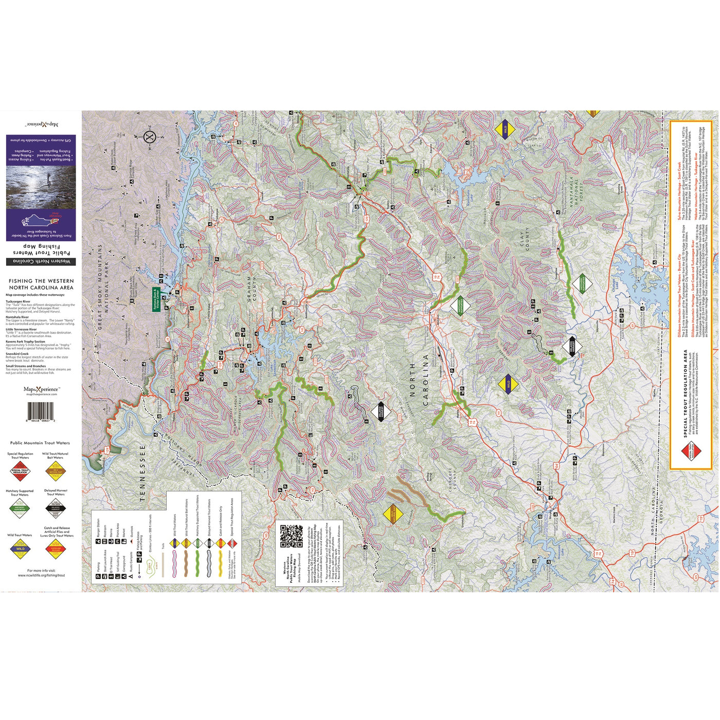 Western North Carolina Public Trout Waters Map — Big Y Fly Co