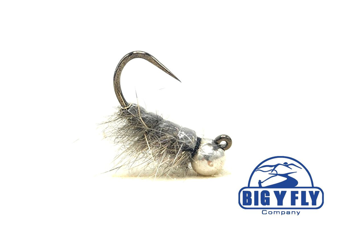 Euro Scud - Tungsten (Barbless) — Big Y Fly Co