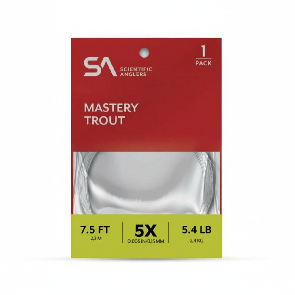 Mastery Trout Tapered Leader - Premium Freshwater Fly Fishing Leaders ...