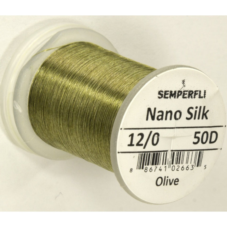 Semperfli Nano Silk 50 Denier 12/0-BigYFlyCo — Big Y Fly Co