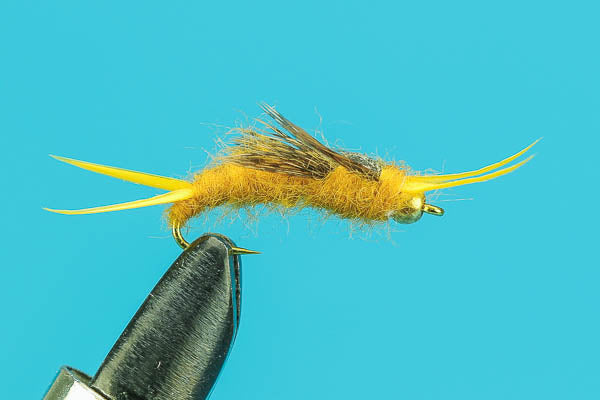 Beadhead Little Yellow Stone-Discount Trout Flies-BigYFlyCo.Com — Big Y ...