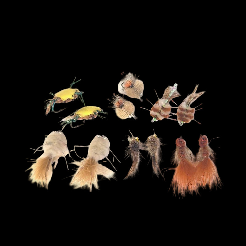 Permit Assortment-premium saltwater flies- Big Y Fly Co