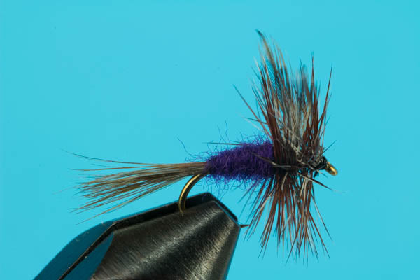 Purple Adams-Dry Flies-BigYFlyCo.com — Big Y Fly Co