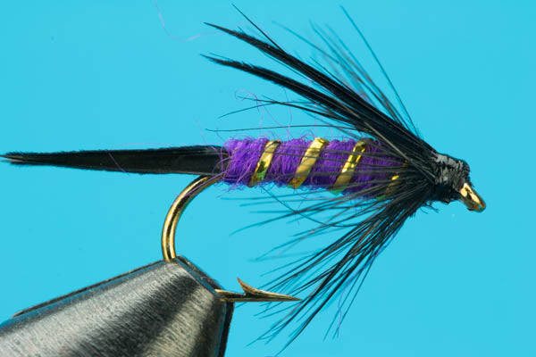 Purple & Black Prince-Trout Flies-BigYFlyCo.com — Big Y Fly Co