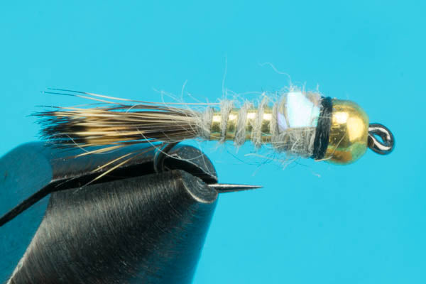 Barbless Beadhead Flashback Hare's Ear-Barbless Flies-BigYFlyCo.com — Big Y Fly Co
