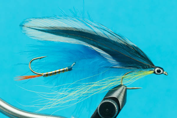 Blue Marabou-Tandem Flies-BigYFlyCo.com — Big Y Fly Co
