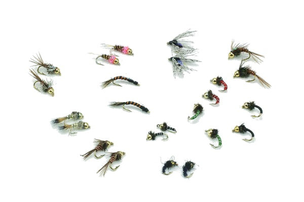 Micro Nymph Assortment-24 Flies #35 — Big Y Fly Co