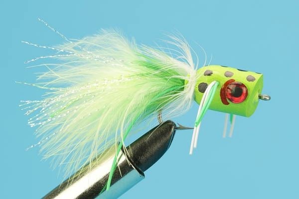 Soft Foam Bass Popper Frog-Premium Flies-BigYFlyCo.com — Big Y Fly Co